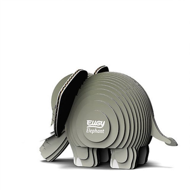 Elephant - 3D Cardboard Model Kit - ZooDoo